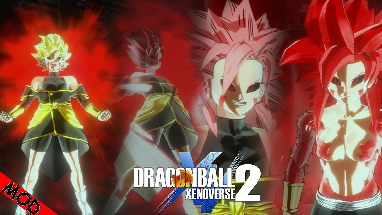 Evil Saiyan Transformation cac Female - Dragon Ball Xenoverse 2 [MOD ...