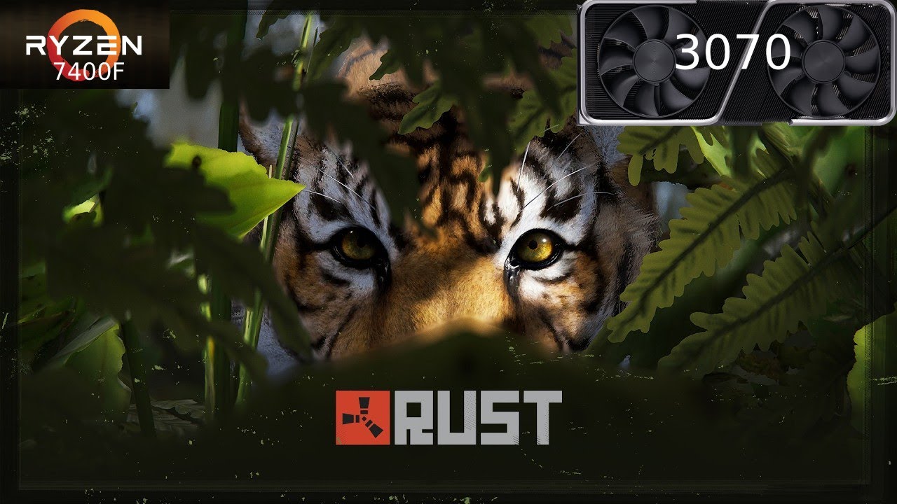 Rust - Ryzen 5 7400F + RTX 3070 - Ultra Settings - 1080p - YouTube