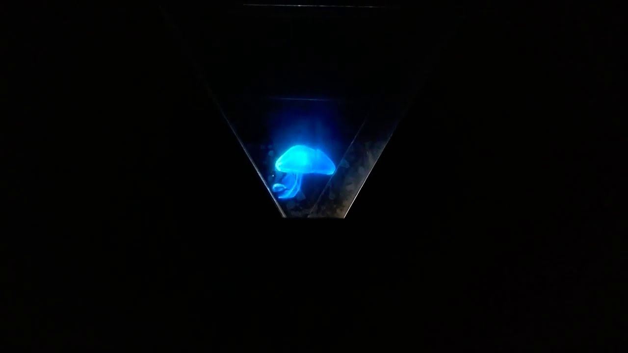Hologram video effect original - YouTube