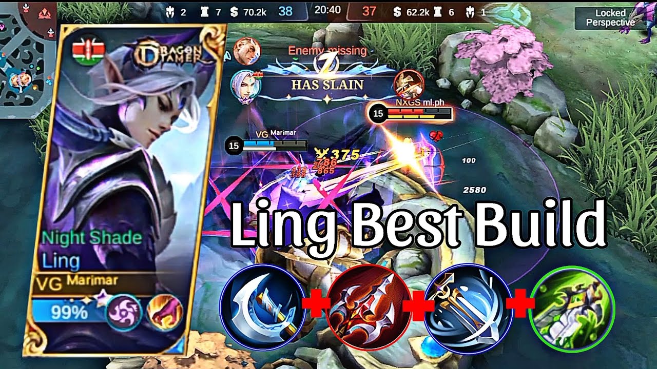 LING DOMINATE IN LATE GAME | Ling Best Build 2023 - YouTube