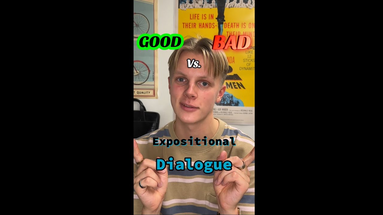 Expositional Dialogue, what makes it good? A mini essay - YouTube
