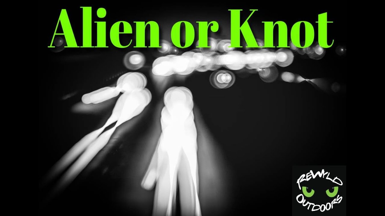 Alien or Knot?? Loop Alien ridgeline tensioner vs. simple knots? - YouTube