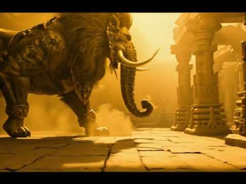 🦁 Yali: The Mysterious Guardian of Hindu Temples 🔱 | Ancient Mythology #Shorts