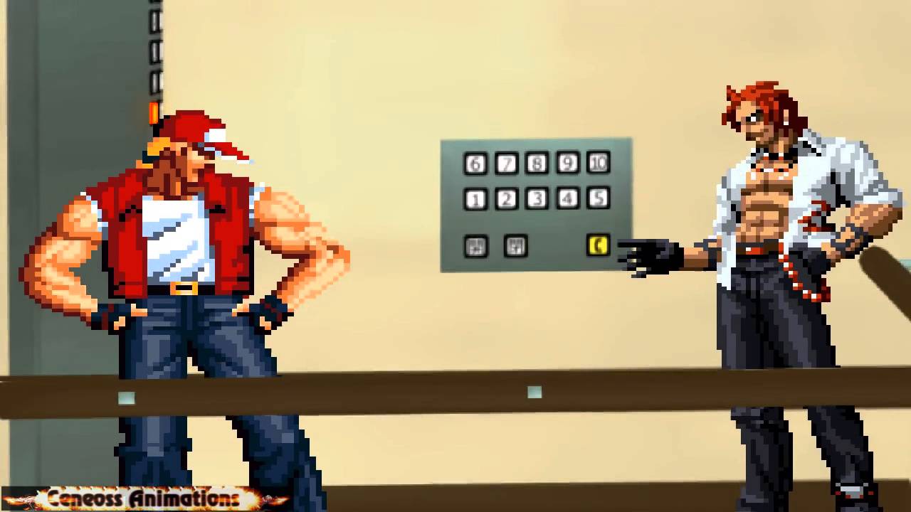 [Elevator brawl] sprite animation - YouTube