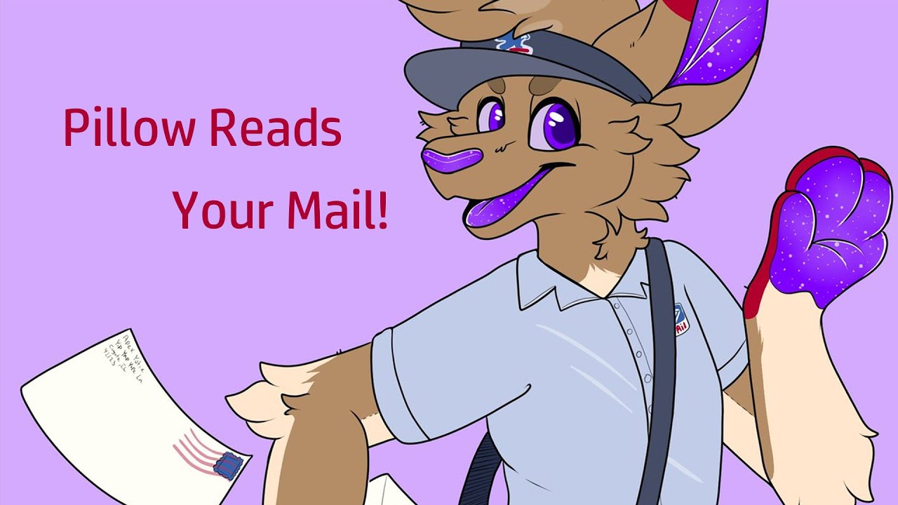 [ASMR] Plush Mail Carrier Reads Your Mail! (Inaudible Whispers) - YouTube