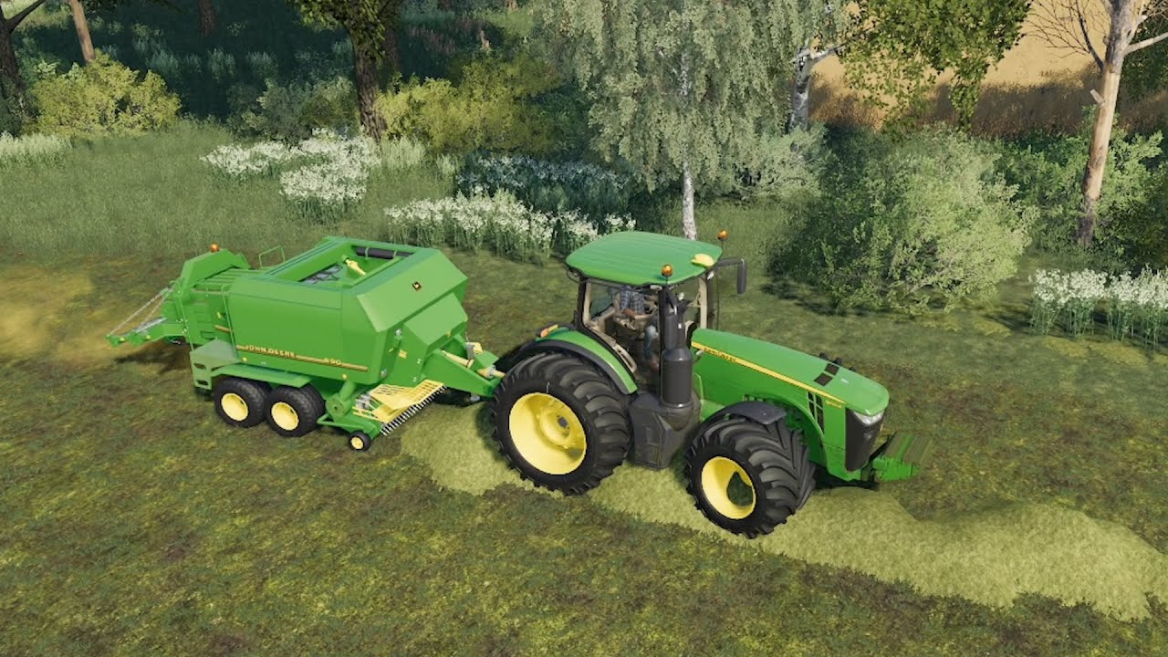 Farmersburg Ep#7 | Hay | FS19 Timelapse | Farming Simulator 19 ...