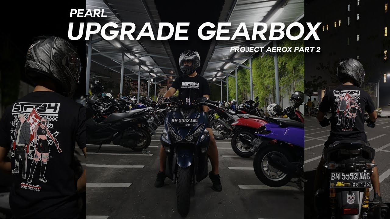 Project Aerox Part #2 Upgrade Gearbox 12t x 37t TDR Racing - YouTube