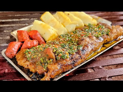 💲EL MEJOR CHURRASCO PARA VENDER- RECETA DE CHIMICHURRI FÁCIL-  CHURRASCO CASERO - CHURRASCO ❤️❤️