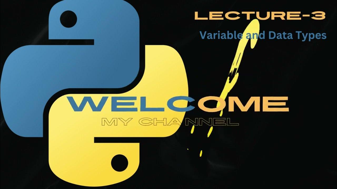 Variable And Data Types Youtube