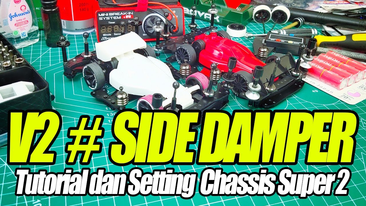 SIDE DAMPER CLASS || Tamiya Mini 4WD || Chassis super 2 # V2 - YouTube