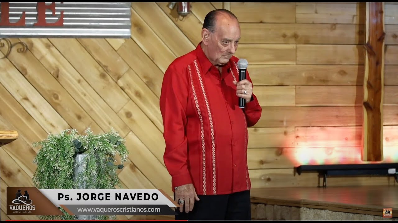 LA FE QUE NO SE HUNDE / Ps. Jorge Navedo / Servicio en Español - YouTube