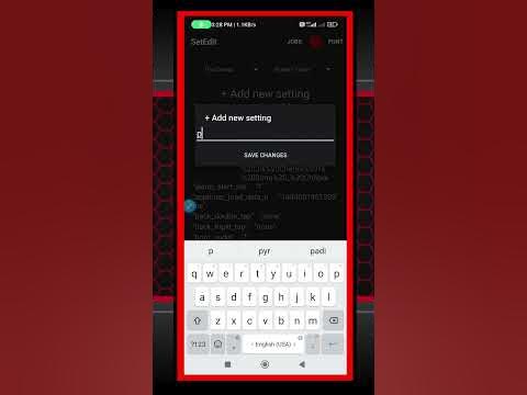 SetEdit Enable Refresh 144 Hz Command | Lag Fix Without Root #overclockgames #lagfix #noroot ...