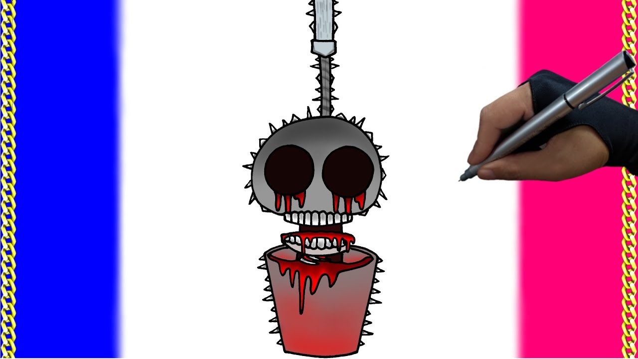 How To Draw Sprunki Brud Phase 8 - YouTube