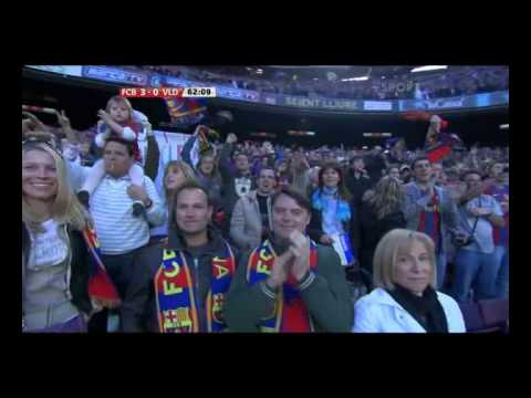 FC Barcelona - Valladolid 4:0 Messi goal (3:0)