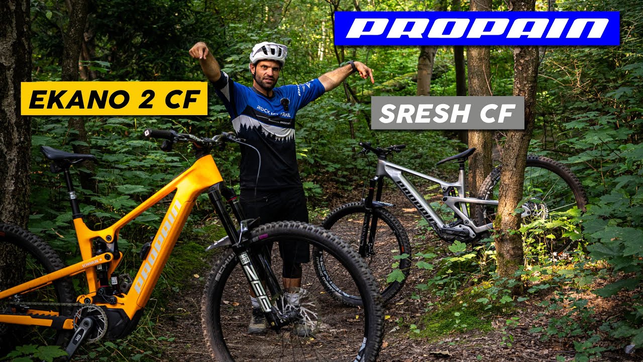 PROPAIN 🔘SRESH CF vs. 🟡 Ekano 2 CF | Emtb Vergleichstest | Technik ...