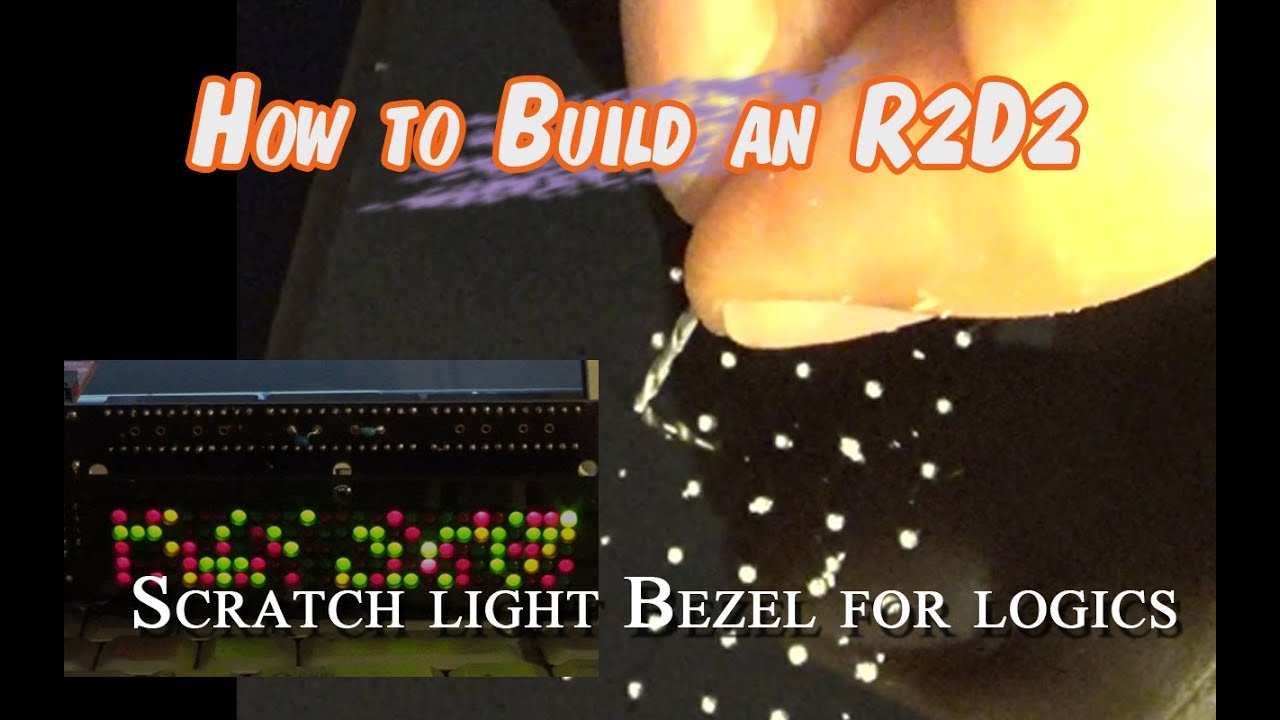 R2-D2 DIY Teeces Black Logic Display Bezel - YouTube