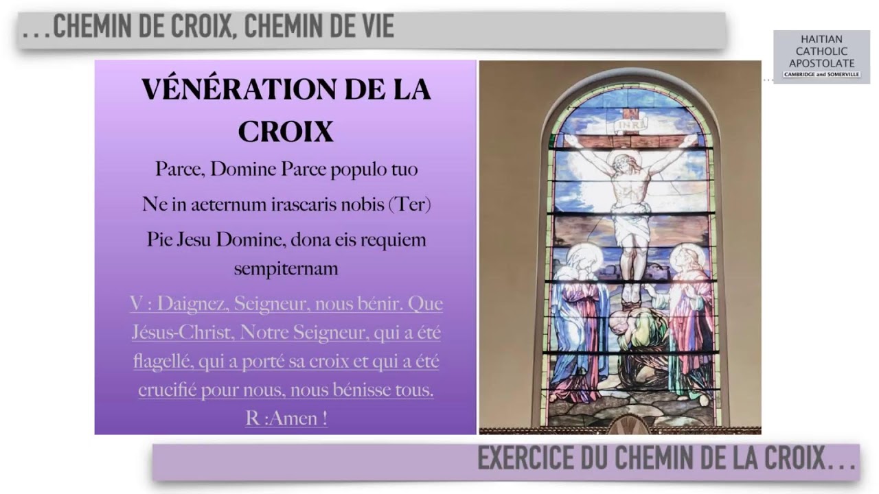 Chemin de Croix, Chemin de Vie / EXERCICE DU CHEMIN DE LA CROIX / P ...