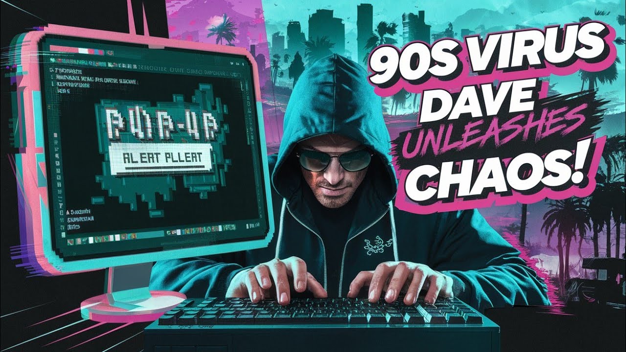 90s Virus Dave Unleashes Nostalgia & Chaos - YouTube