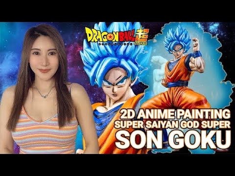 Cyn Workshop ｜Entry Grade Dragon Ball Son Goku 2D Anime Painting ...