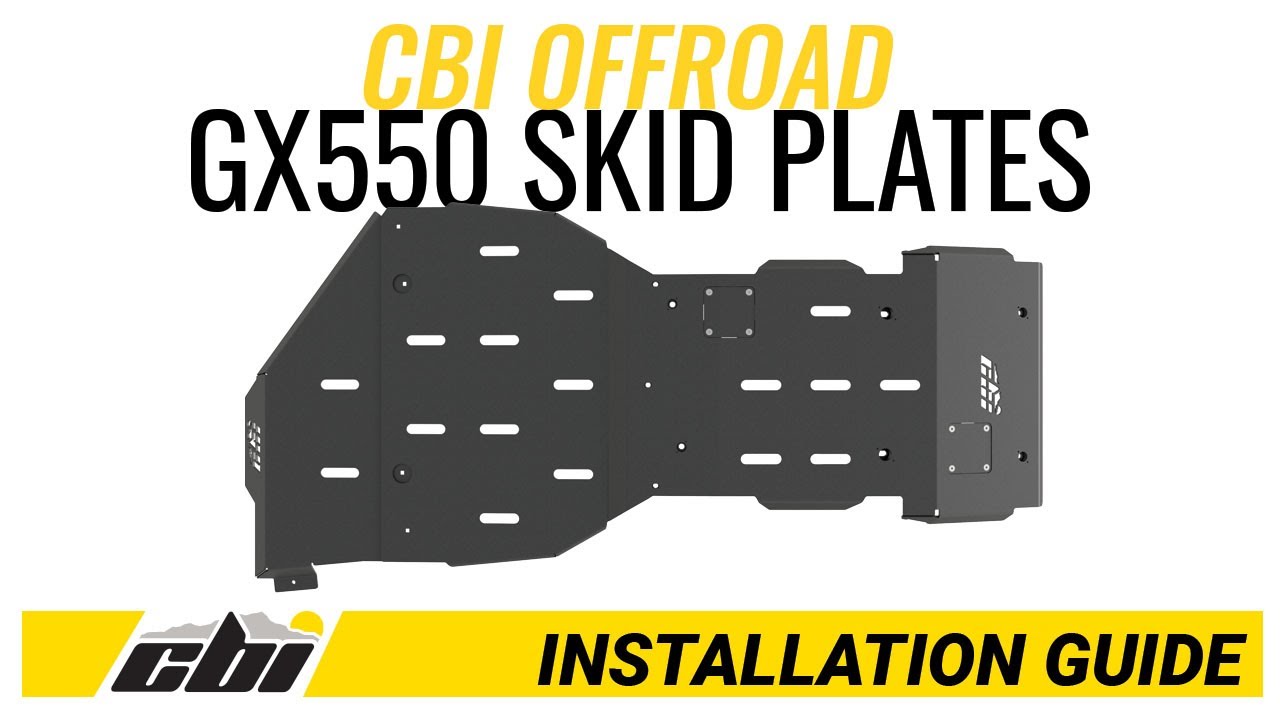 Lexus GX 550 Full Skid Plates | 2024 - YouTube