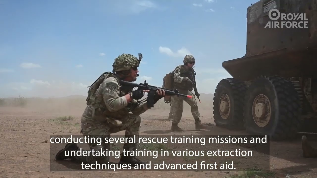 RAF on Exercise RED FLAG RESCUE 22 - YouTube