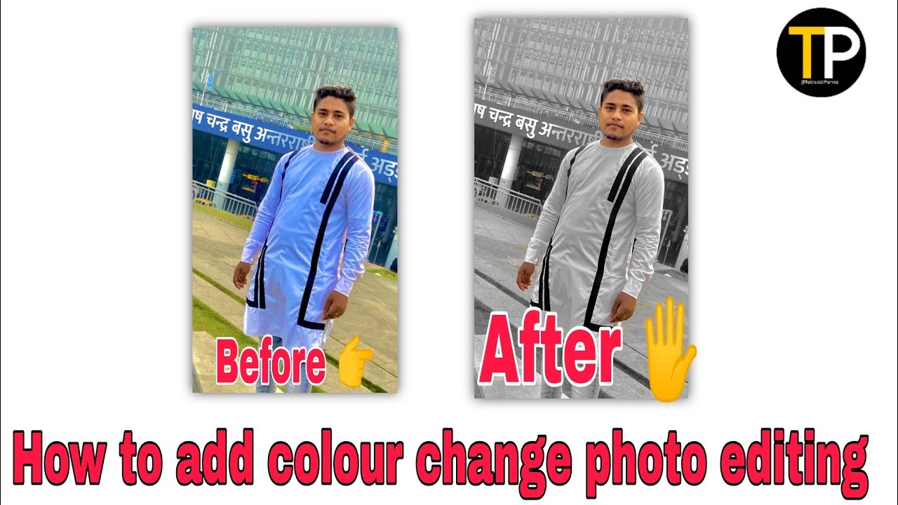 How to add colour change photo editing in PicsArt App | Photo editing ...