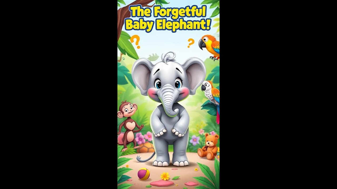 The Forgetful Baby Elephant 🐘💭 | Fun & Learning for Kids! - YouTube