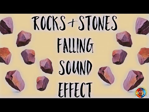 Rocks And Stones Falling Sound Effect / Sound Of Stones Falling - YouTube
