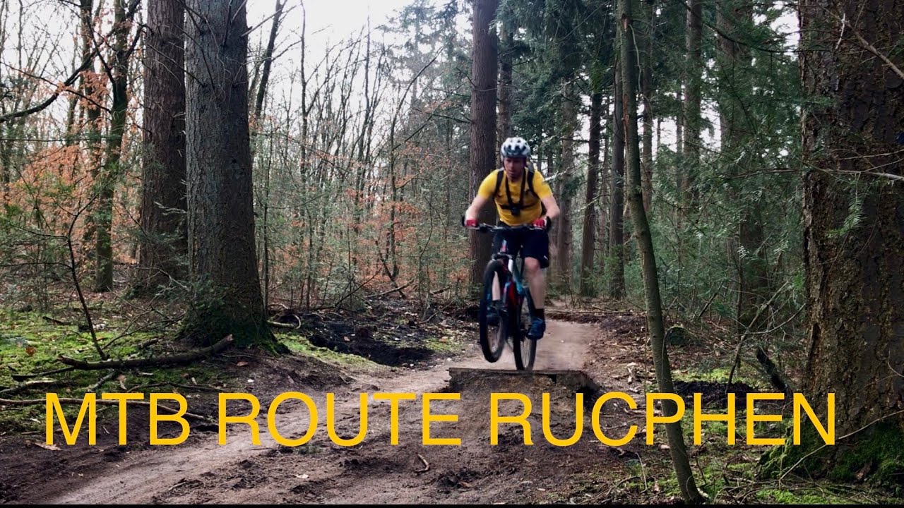 MTB route Rucphen - YouTube