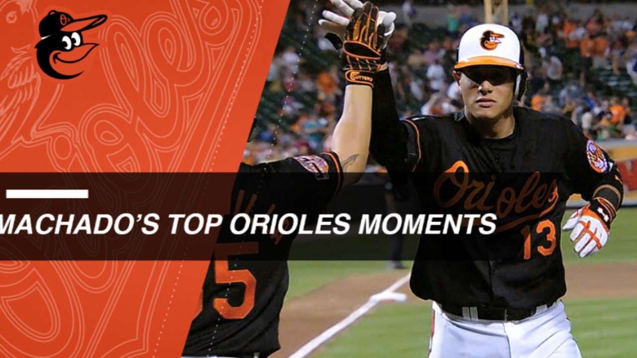 Check out Machado's top moments with Orioles - YouTube