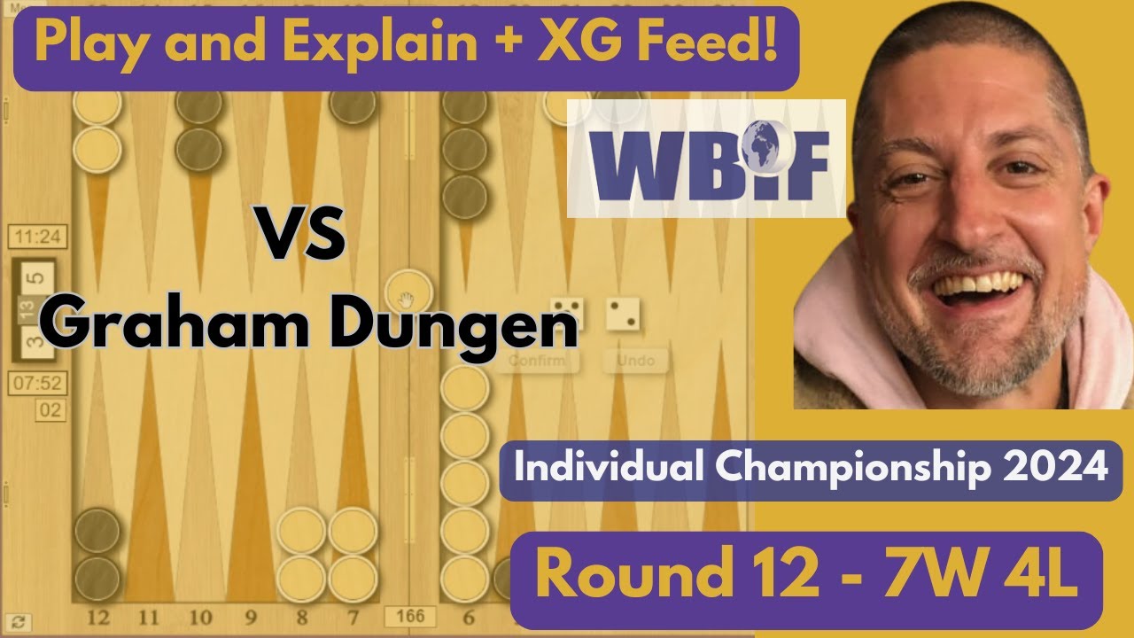 WBIF WIC 24 Rd 12 Play and Explain w/XG - Graham Dungen - YouTube