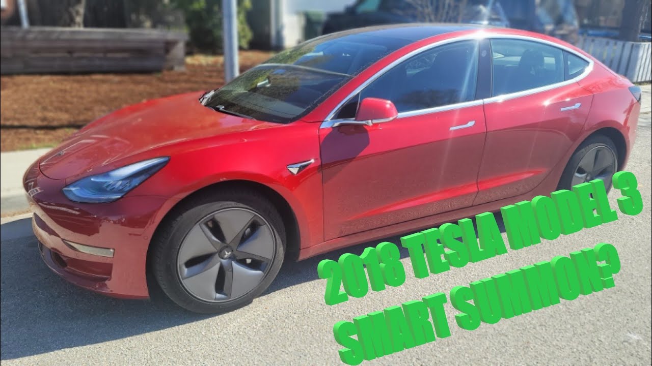 Tesla Model 3 Smart Summon - YouTube