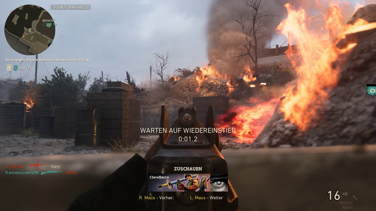 Call of Duty WWII War Mode Operation Neptune - YouTube