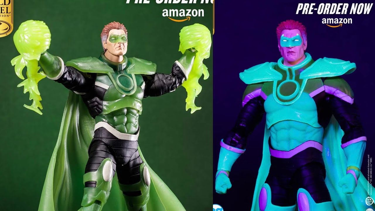 New McFarlane toys parallax green lantern action figure revealed ...