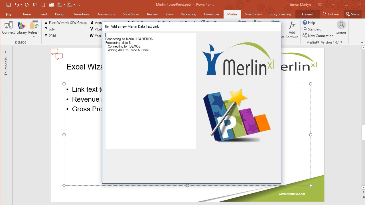 MerlinXL PowerPoint Wizard Introduction - YouTube