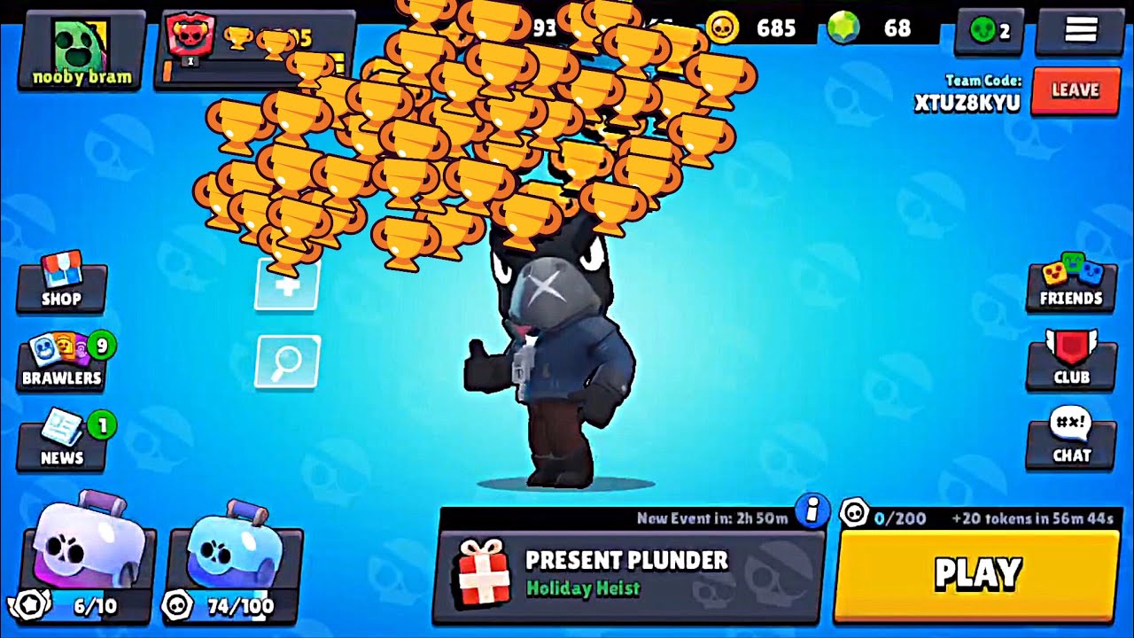 Level 1 Crow To 500 Trophies Push - Present Plunder Gameplay With Level ...