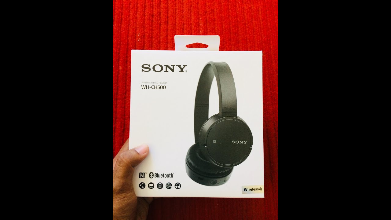 SONY WH-CH 500 , TEST VEDIO (29 _09_2018) - YouTube