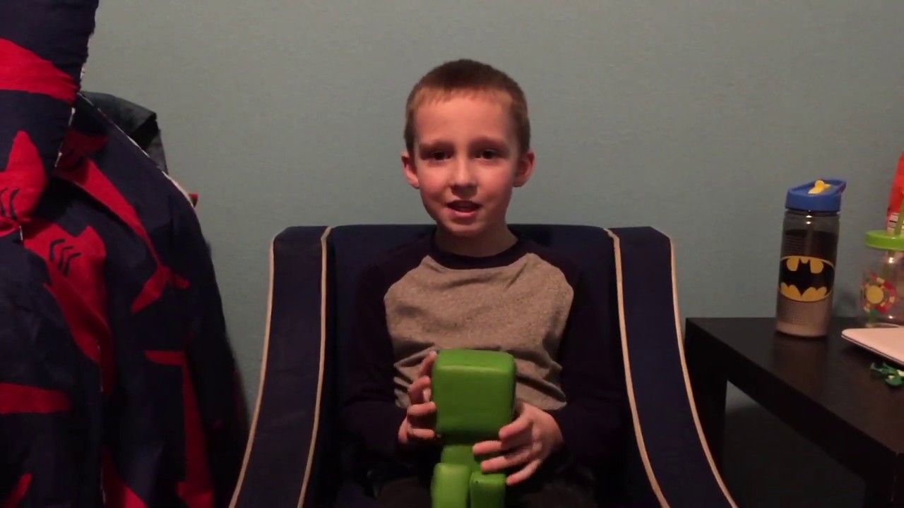 Minecraft Creeper Squishy review - YouTube