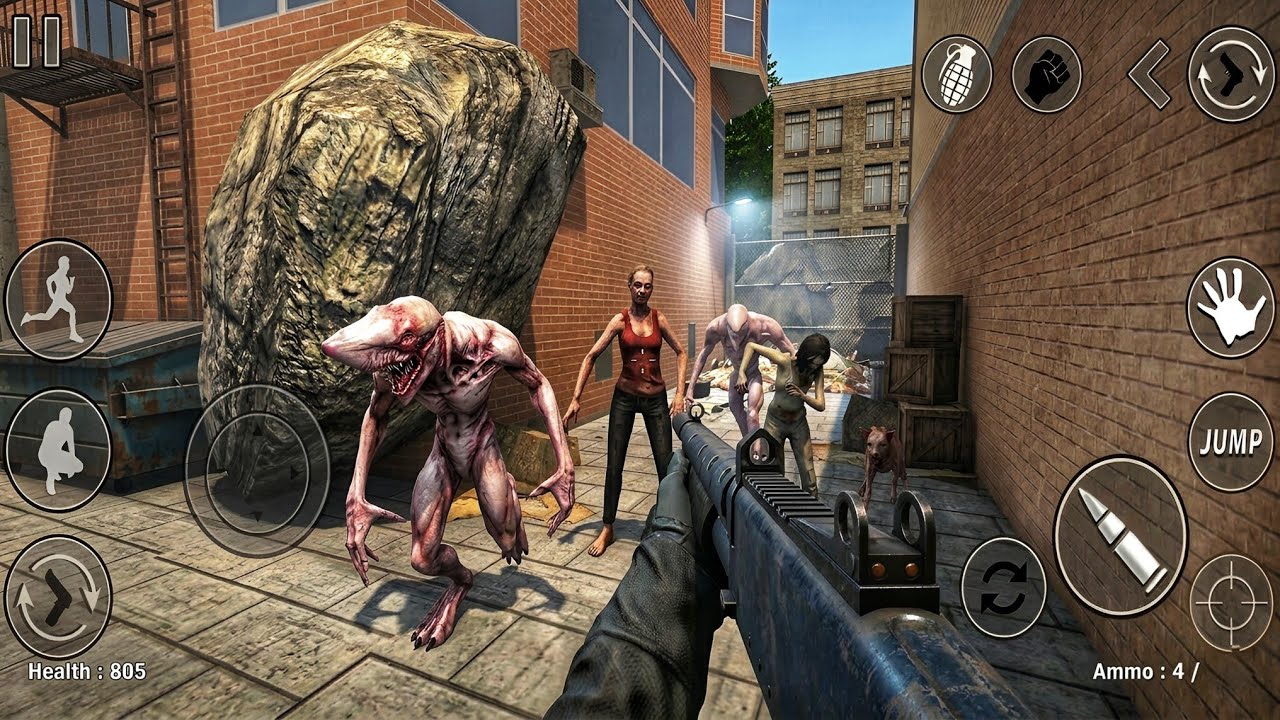 Zombie Monsters 8 - FPS Action Game - Android GamePlay - YouTube