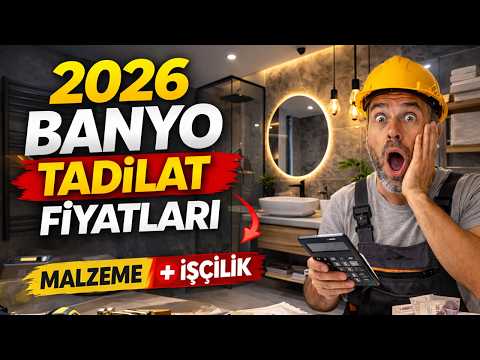 2026 Banyo Yenileme Fiyatları | A’dan Z’ye Detaylar ve Dikkat Edilmesi Gerekenler | Gerçek ve Güncel