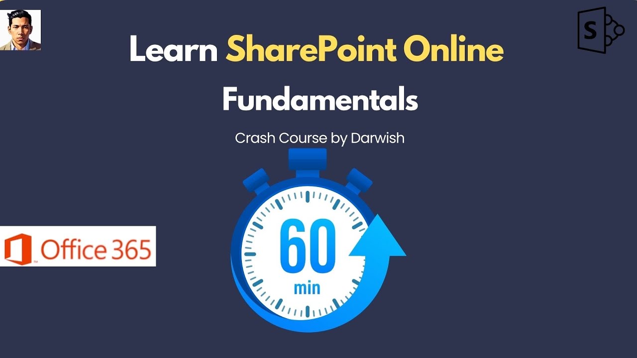 Microsoft Sharepoint Online Tutorial Crash Course Youtube