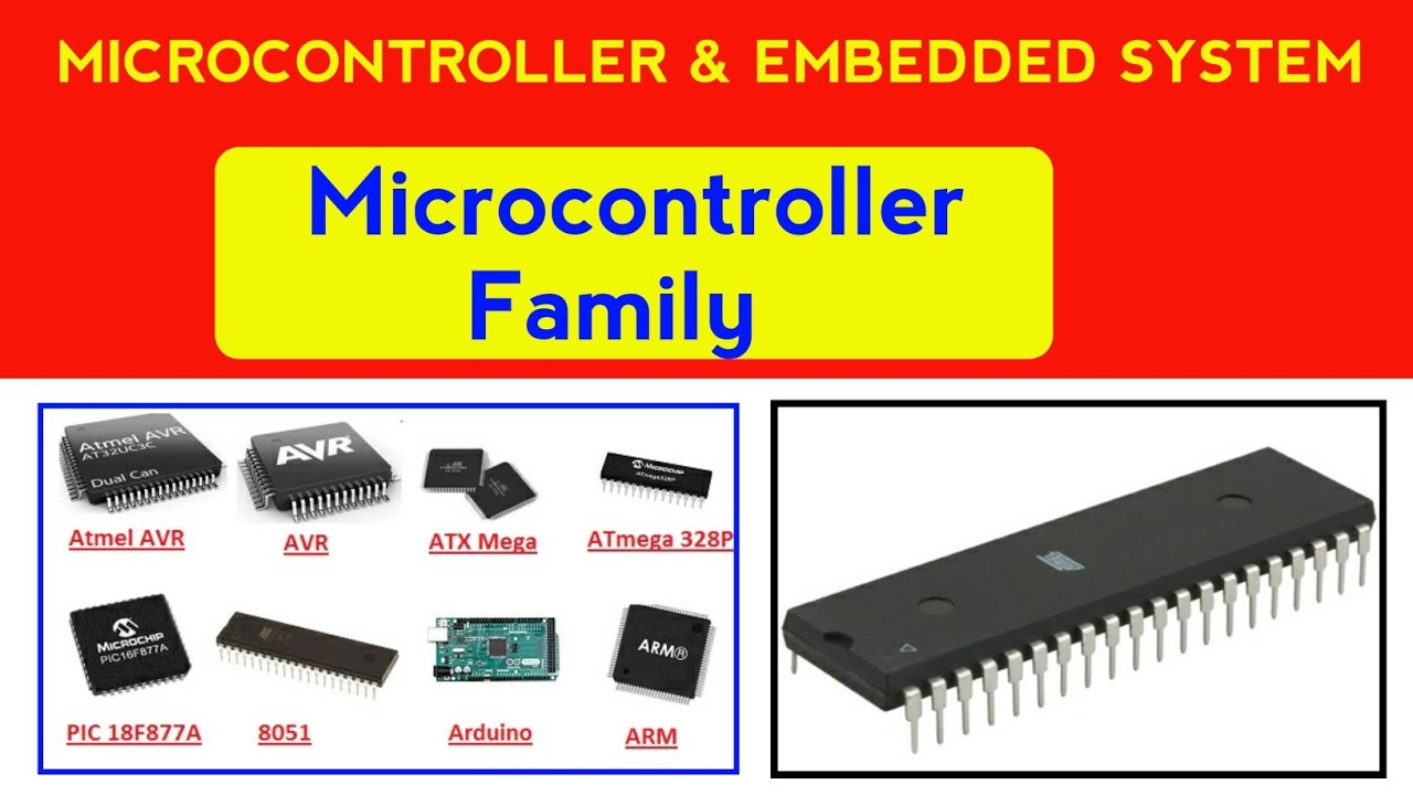 Microcontroller Family | 8051 | PIC | ARM | MOTOROLA | Lecture in Hindi ...