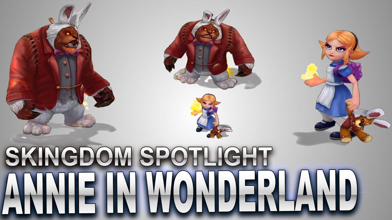 Annie In Wonderland Splash Art