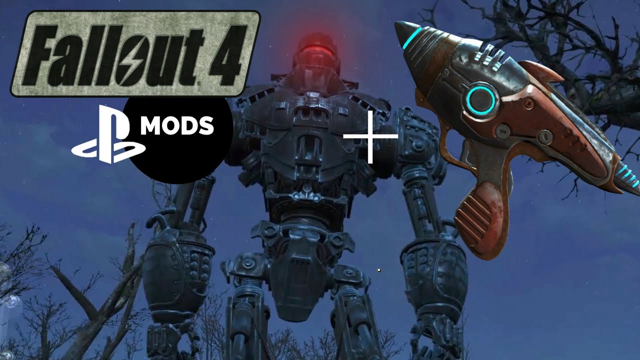 Fallout 4 PS4 MOD mini: 'LIBERTY PRIME BLASTER' - YouTube