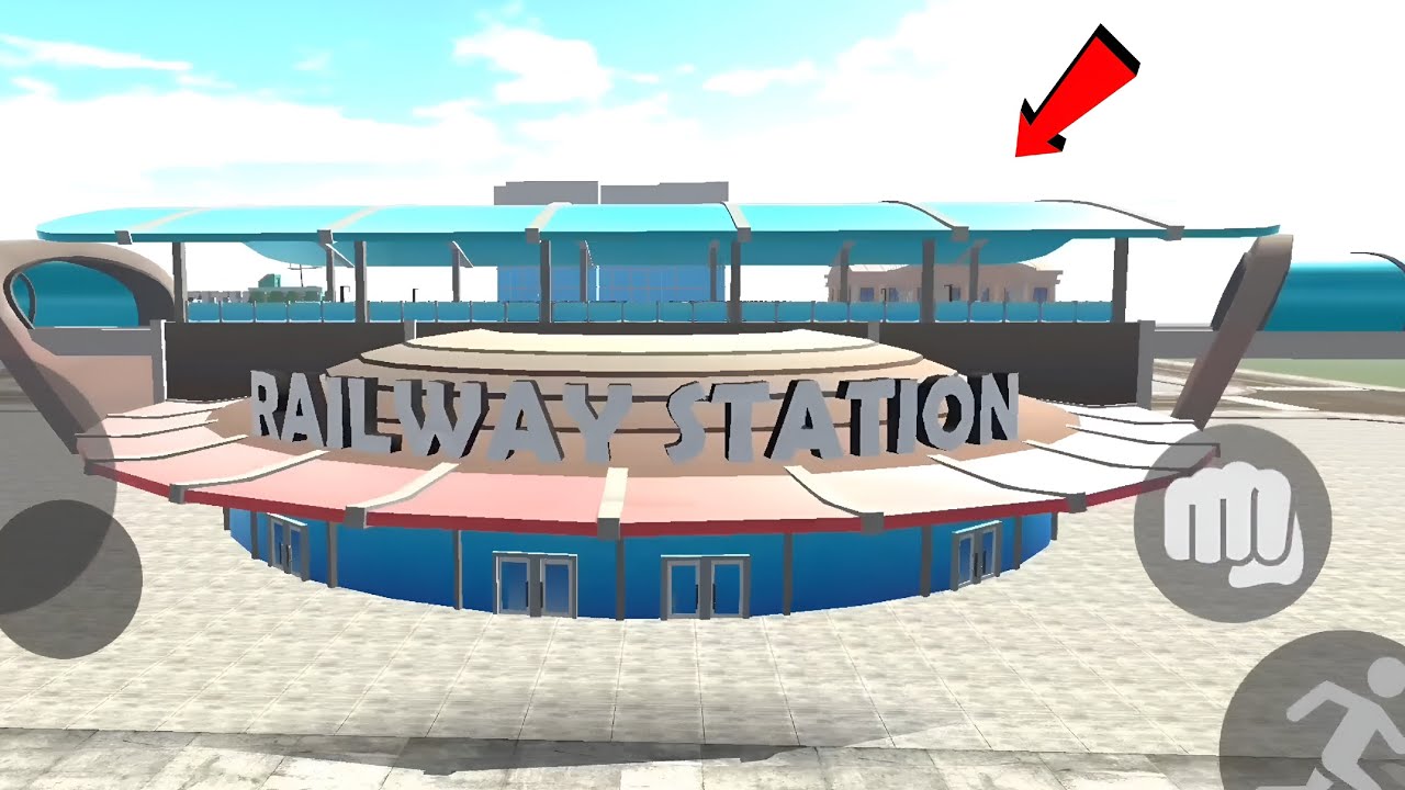 New Metro Train Station 🤑 Indian Bike Driving 3d New City Mode Plugin Update #ibd3d - YouTube