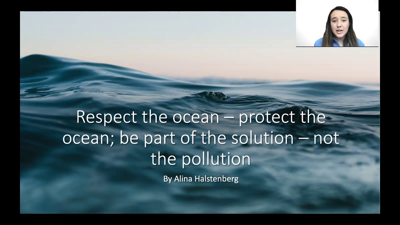 Youth Climate Summit - Respect the ocean - protect the ocean. - YouTube