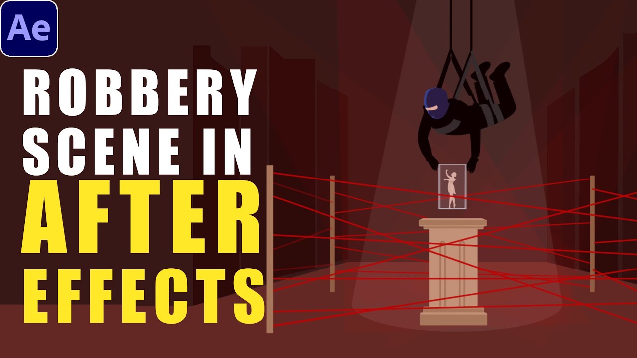 A to Z Robbery Scene Animation | After Effects Tutorial - YouTube