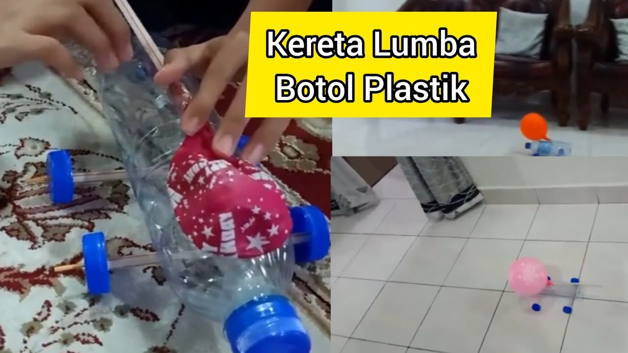 KERETA LUMBA BOTOL PLASTIK.. Aktiviti Kelab Sains & Matematik - YouTube