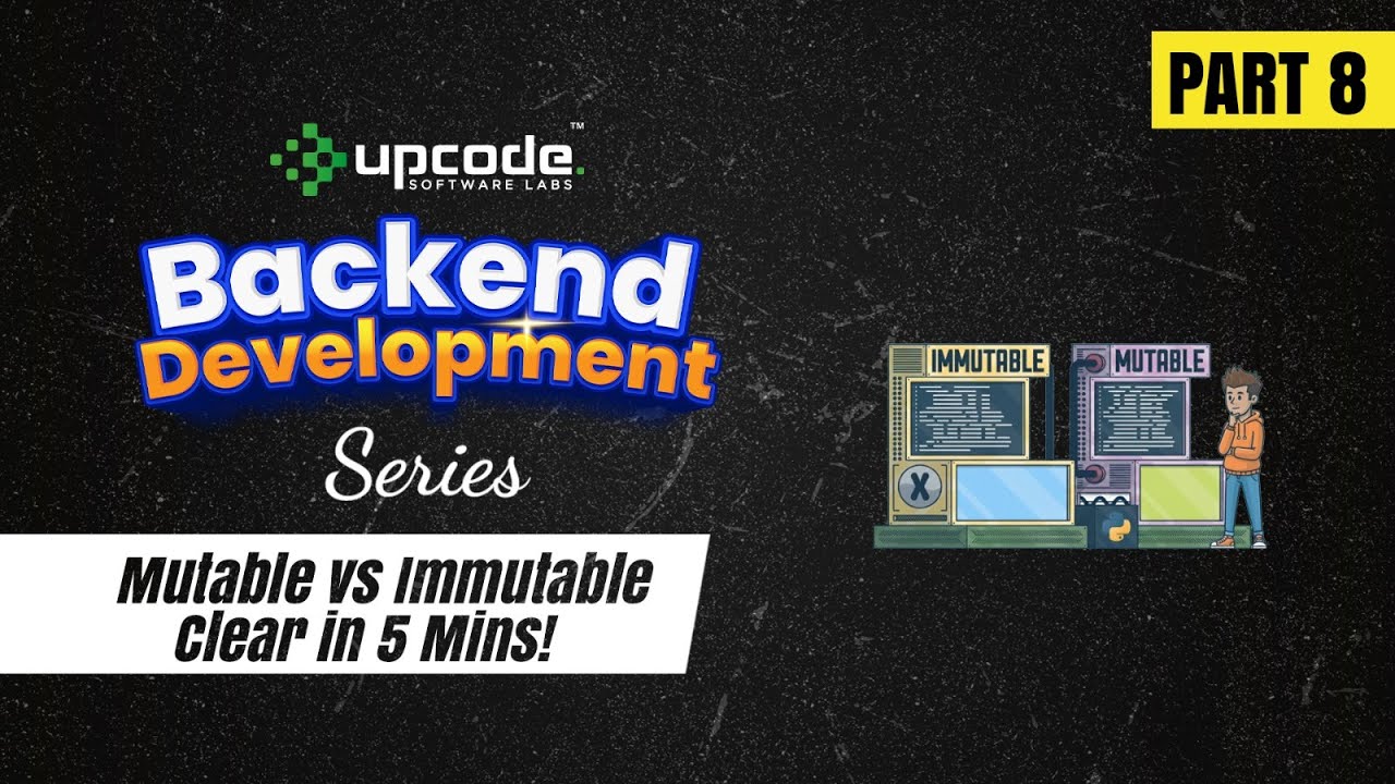 Part 08 - Mutable vs Immutable in Python 🐍 | Explained with Examples - YouTube