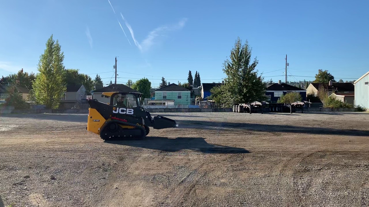 JCB 215T-Super Compact Track Loader - YouTube